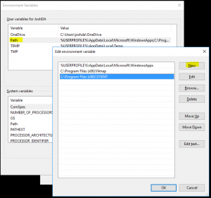 Setting the Environment Variables - Joshua Robbins